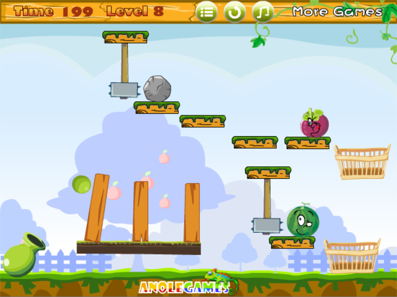 Reap Fruits - Play Online on Flash Museum 🕹️