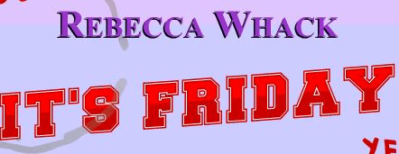 Rebecca Whack It's Friday - Play Online on Flash Museum 🕹️