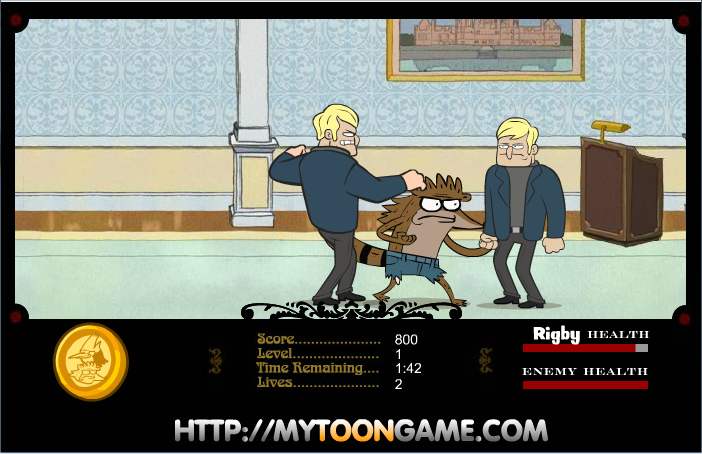 Regular Show Rescue Mordecai - Play Online on Flash Museum 🕹️