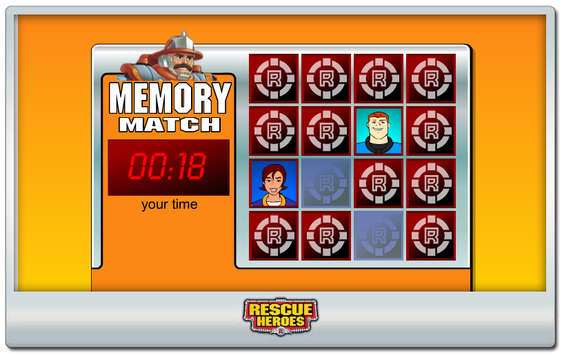 Rescue Heroes™ Memory Match - Play Online on Flash Museum 🕹️
