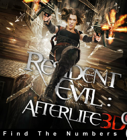 Resident Evil Afterlife 3D - Find the Numbers - Play Online on Flash ...