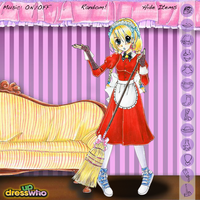 Rock Maid Dressup Game - Play Online on Flash Museum 🕹️