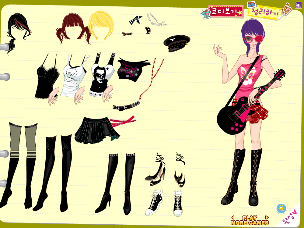 Rocker Girl - Play Online on Flash Museum 🕹️