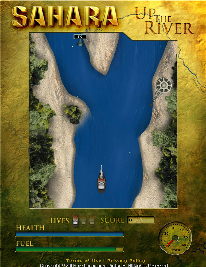 Sahara: Up The River - Play Online on Flash Museum 🕹️