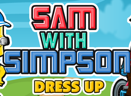 Sam with Simpson Dress Up - Play Online on Flash Museum 🕹️
