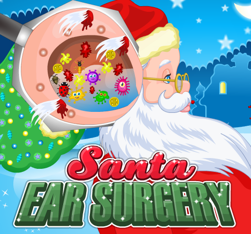 Santa Ear Surgery - Play Online on Flash Museum 🕹️