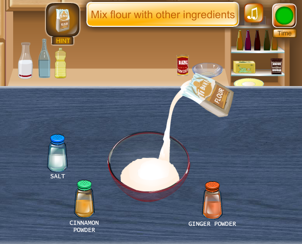 Sara's Cooking Class: Christmas Biscuits - Play Online on Flash Museum 🕹️