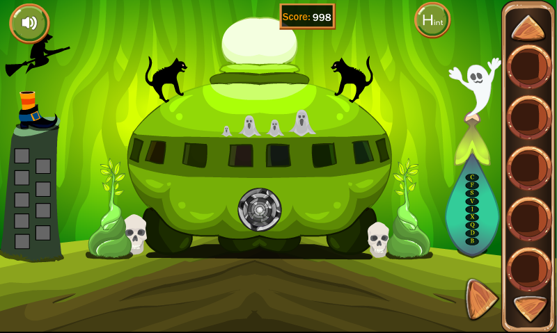 Scary land Escape - Play Online on Flash Museum 🕹️