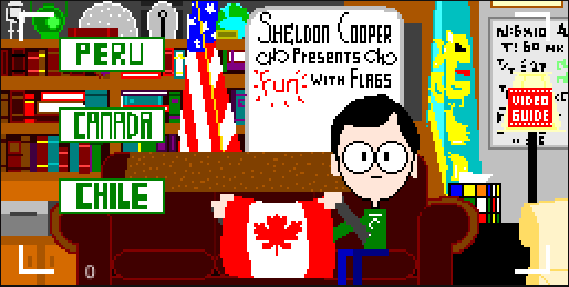 Sheldon Cooper Presents Fun with Flags - Play Online on Flash Museum 🕹️