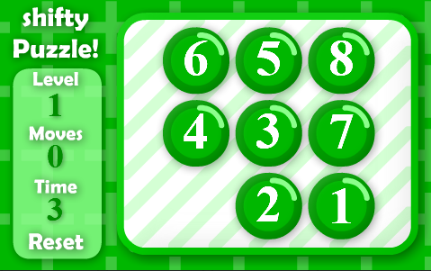 Shifty Puzzle! - Play Online on Flash Museum 🕹️