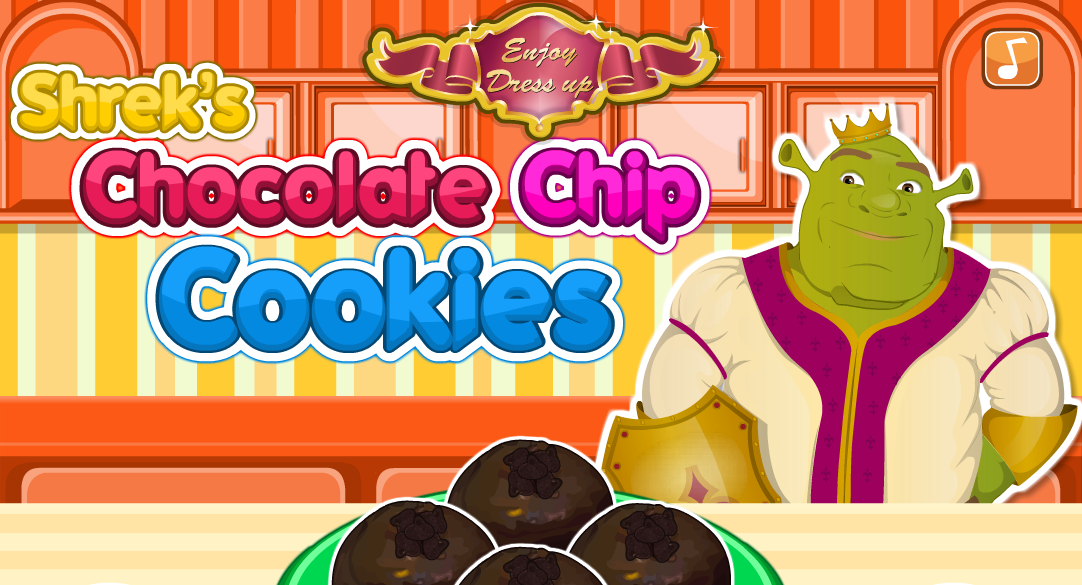 Shrek's Chocolate Chip Cookies - Play Online on Flash Museum 🕹️