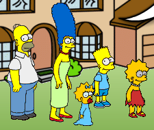 Simpsons Infographic - Play Online on Flash Museum 🕹️