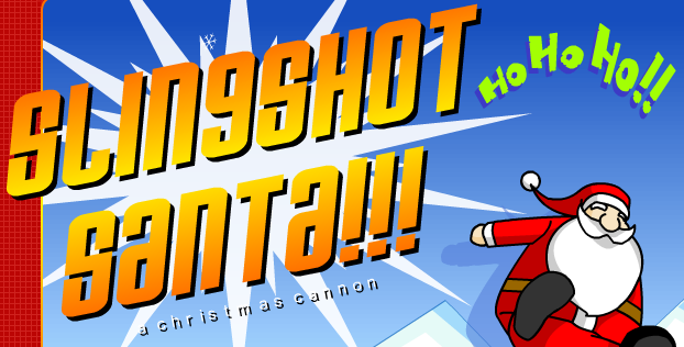 Slingshot Santa!!! - Play Online on Flash Museum 🕹️