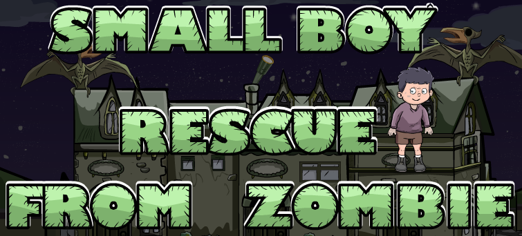 Small Boy Rescue from Zombie - Play Online on Flash Museum 🕹️