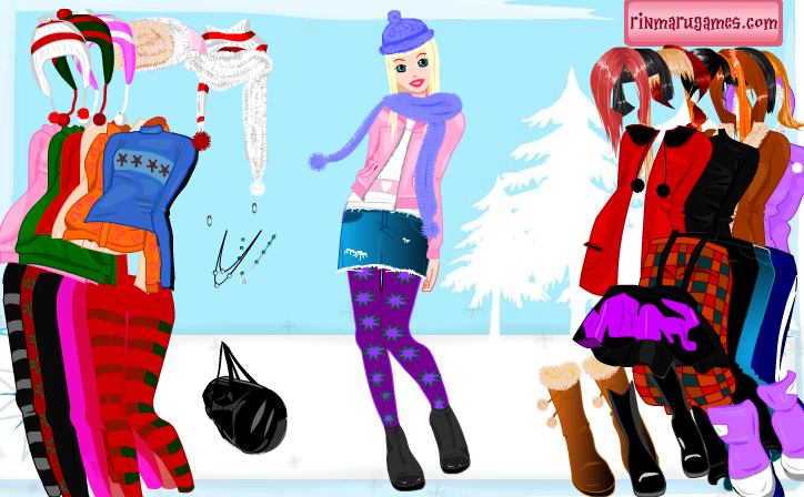 Snow Girl - Play Online on Flash Museum 🕹️