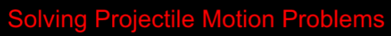 Solving Projectile Motion Problems - Play Online on Flash Museum 🕹️