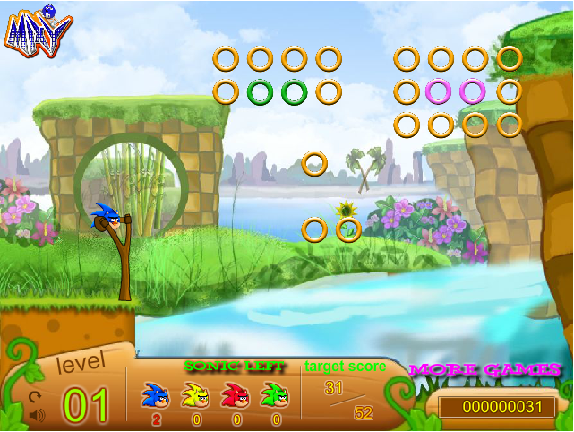 Sonic Fly - Play Online on Flash Museum 🕹️