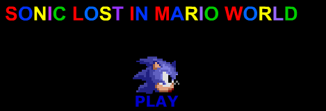 Sonic Lost in Mario World - Play Online on Flash Museum 🕹️