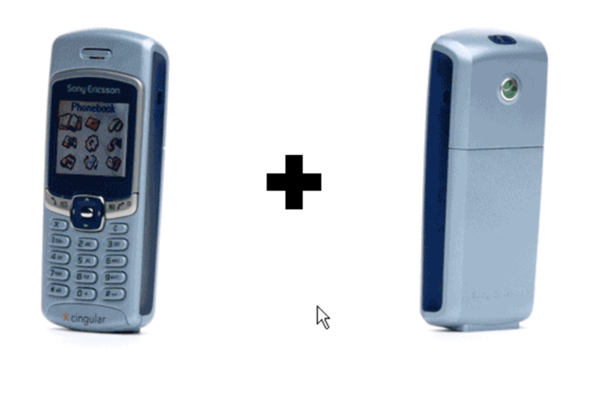 Sony Ericsson: 2 Spinning Phones 2004 Banner Ad - Play Online on Flash ...