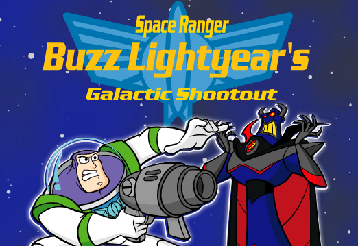 Space Ranger Buzz Lightyear's Galactic Shootout - Play Online on Flash ...