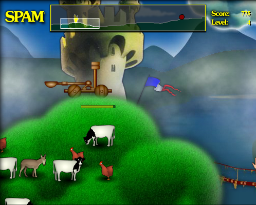 Spam, Spam, Spam, Spam! - Play Online on Flash Museum 🕹️