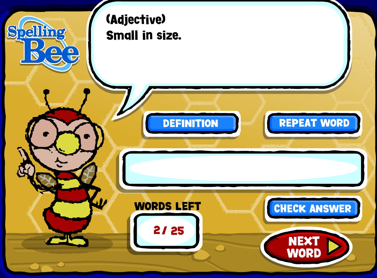 Spelling Bee Play Online On Flash Museum 