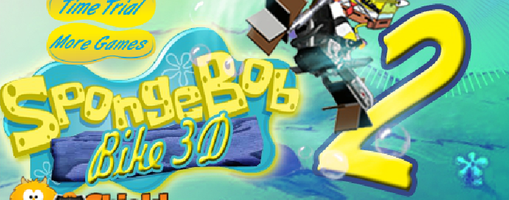 SpongeBob Bike 3D 2 - Play Online on Flash Museum 🕹️