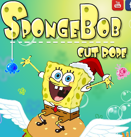 SpongeBob Cut Rope - Play Online on Flash Museum 🕹️