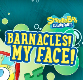 SpongeBob SquarePants: Barnacles! My Face! - Play Online on Flash Museum 🕹️