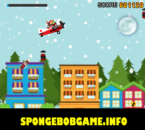 SpongeBob SquarePants Fly Back Home - Play Online on Flash Museum 🕹️
