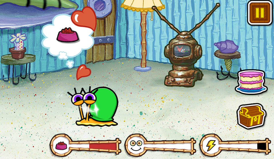 SpongeBob SquarePants: Snail Care - Play Online on Flash Museum 🕹️