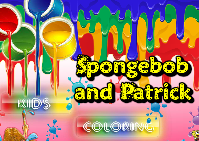 Spongebob and Patrick Kids Coloring - Play Online on Flash Museum 🕹️