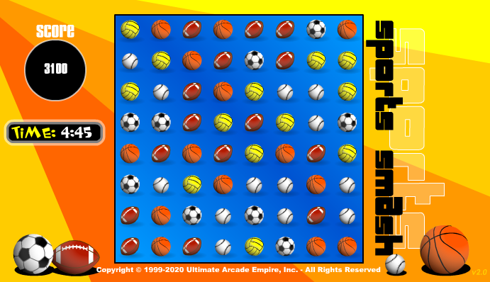 Sports Smash - Play Online on Flash Museum 🕹️