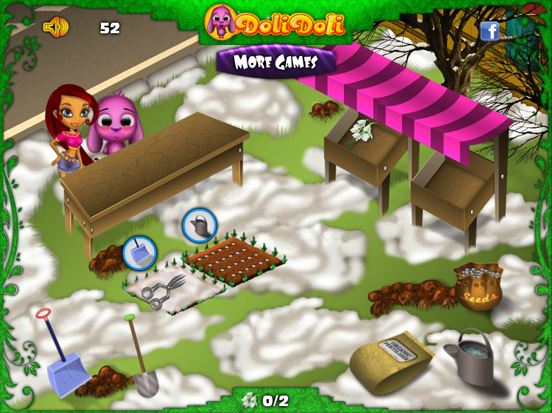 Spring Snowdrops - Play Online on Flash Museum 🕹️