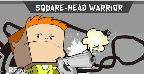 Square-Head Warrior - Play Online on Flash Museum 🕹️