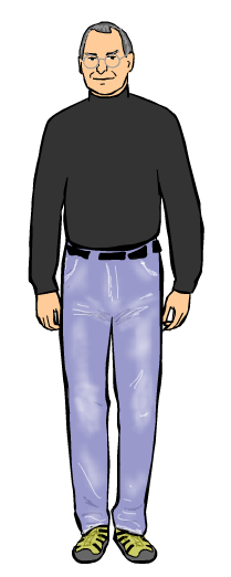 Steve Jobs Dress-up - Play Online on Flash Museum 🕹️