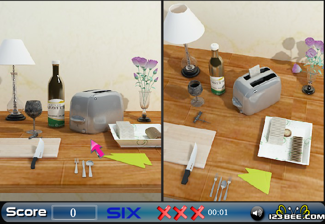 Still Life - Spot the Difference - Play Online on Flash Museum 🕹️