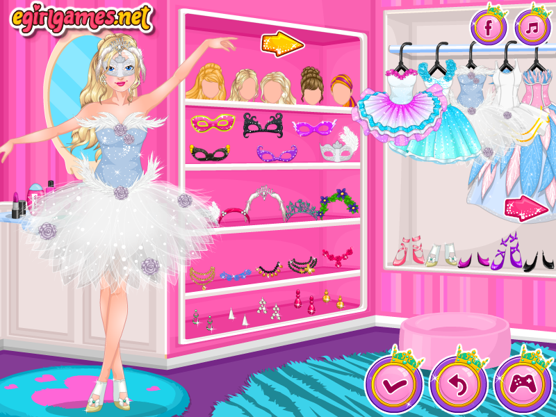 Super Barbie Ballerina - Play Online on Flash Museum 🕹️
