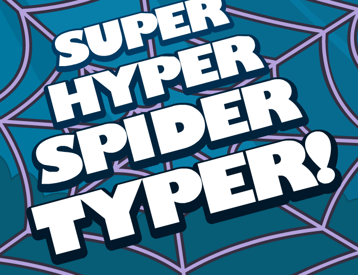 Super Hyper Spider Typer! - Play Online on Flash Museum 🕹️