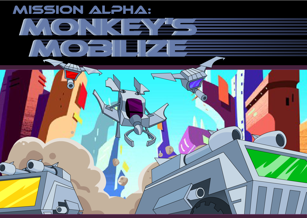 Super Robot Monkey Team Hyper Force Go!: Monkeys Mobilize - Play Online ...