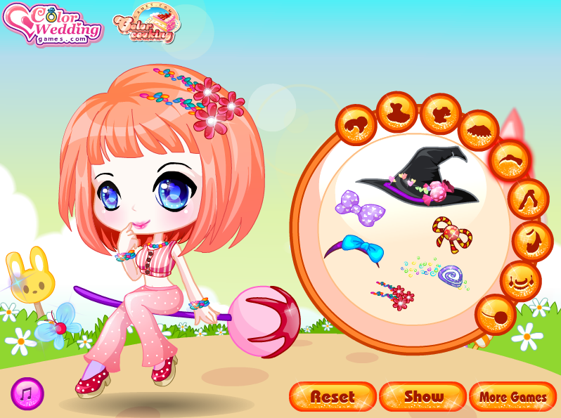 Sweet Candy Elf - Play Online on Flash Museum 🕹️