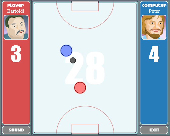 Table Hockey Tournament - Play Online on Flash Museum 🕹️