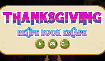Thanksgiving Recipe Book Escape - Play Online on Flash Museum 🕹️