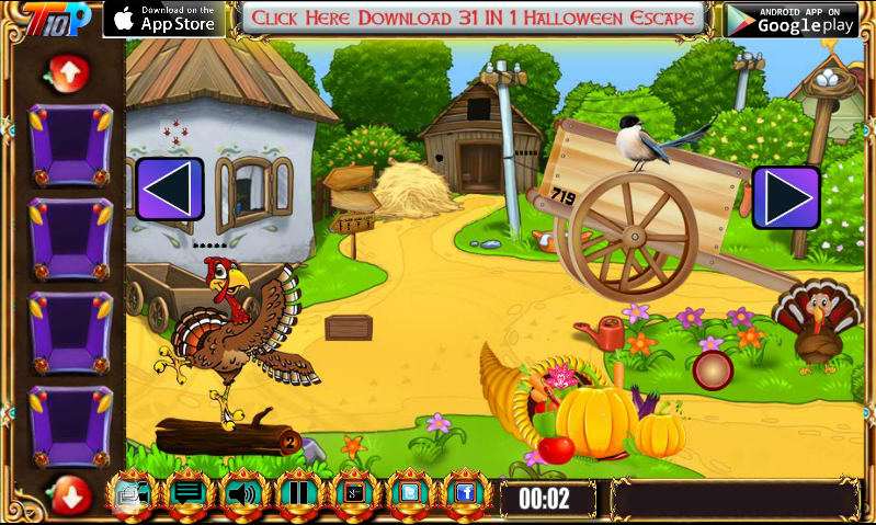 Thanksgiving Rescue The Grandpa - Play Online on Flash Museum 🕹️