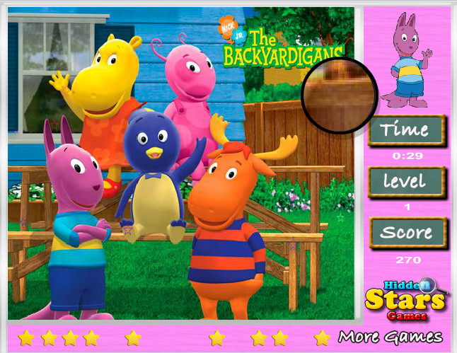 The Backyardigans Hidden Stars - Play Online on Flash Museum 🕹️