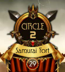The Circle 2: 29 Samurai Fort - Play Online on Flash Museum 🕹️