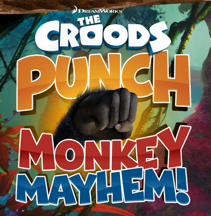The Croods: Punch Monkey Mayhem! - Play Online on Flash Museum 🕹️