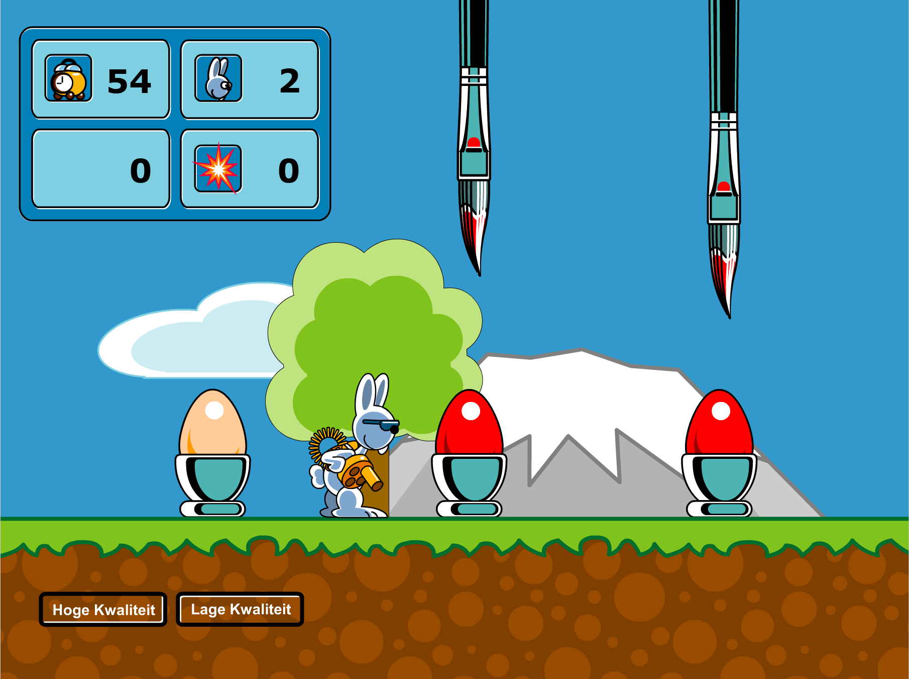 The EggsTerminator 2 Happy Easter - Play Online on Flash Museum 🕹️