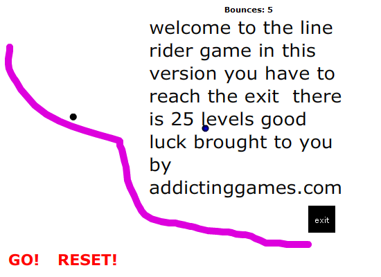 The Line Rider Game - Play Online on Flash Museum 🕹️