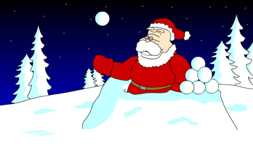 The great snowball fight - Play Online on Flash Museum 🕹️